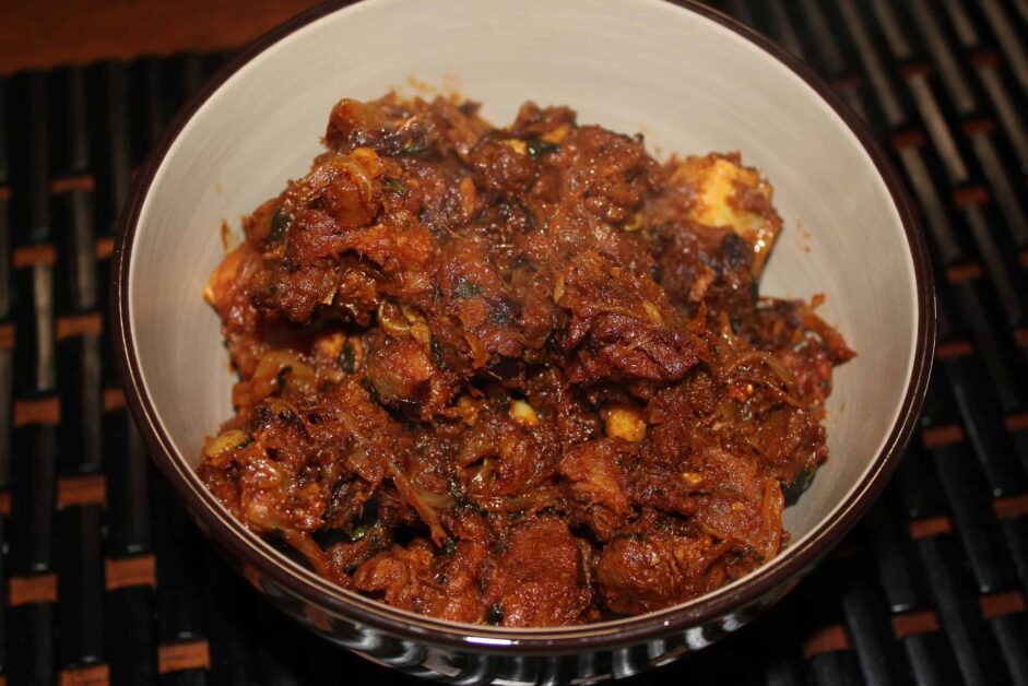 Mutton Chilly Fry - Goan Style Recipe - pachakam.com
