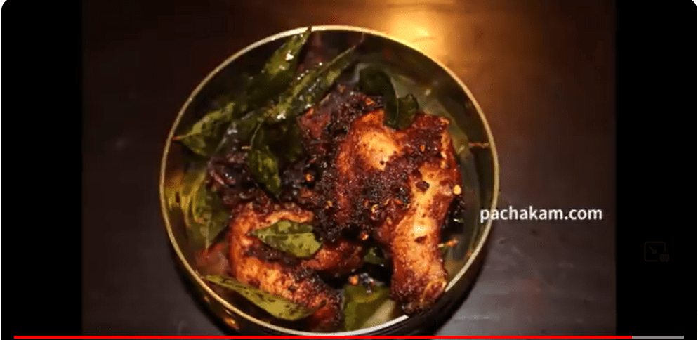 Kerala Thattukada Chicken Fry Recipe | Pachakam.com