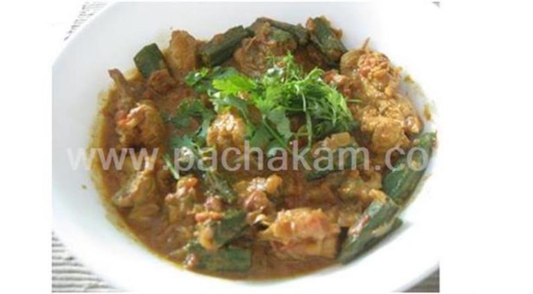 Chicken And Okra Curry Recipe - pachakam.com