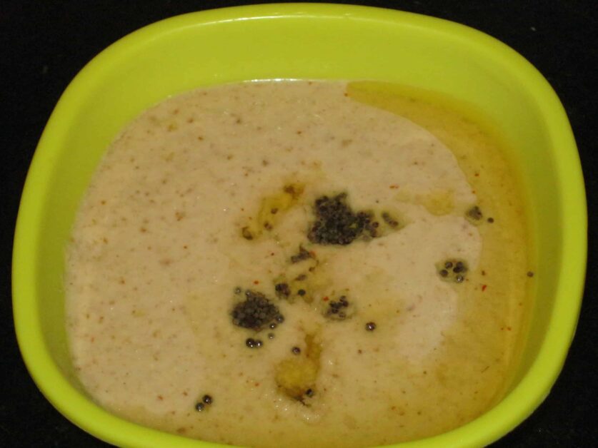 Pottu Kadala Chutney Recipe - pachakam.com