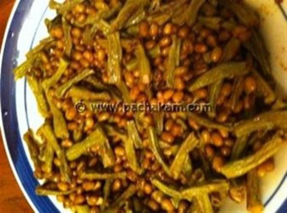 Long Beans-Payar Mezhukkuperatti Recipe - pachakam.com