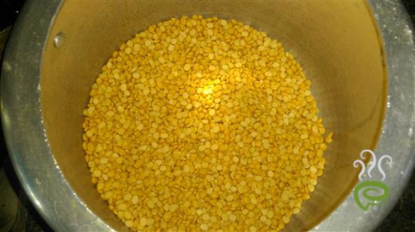 Kadala Parippu Pradhaman-Chana Dal And Banana Pradhaman - pachakam.com