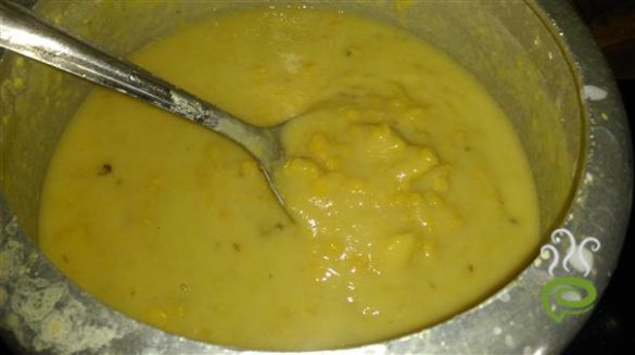 Kadala Parippu Pradhaman-Chana Dal And Banana Pradhaman - pachakam.com
