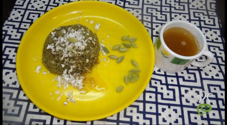 Green Gram Puttu Recipe - pachakam.com
