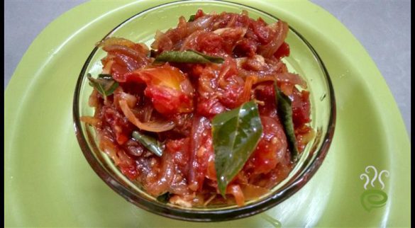 Simple Tomato Sambal Recipe - pachakam.com