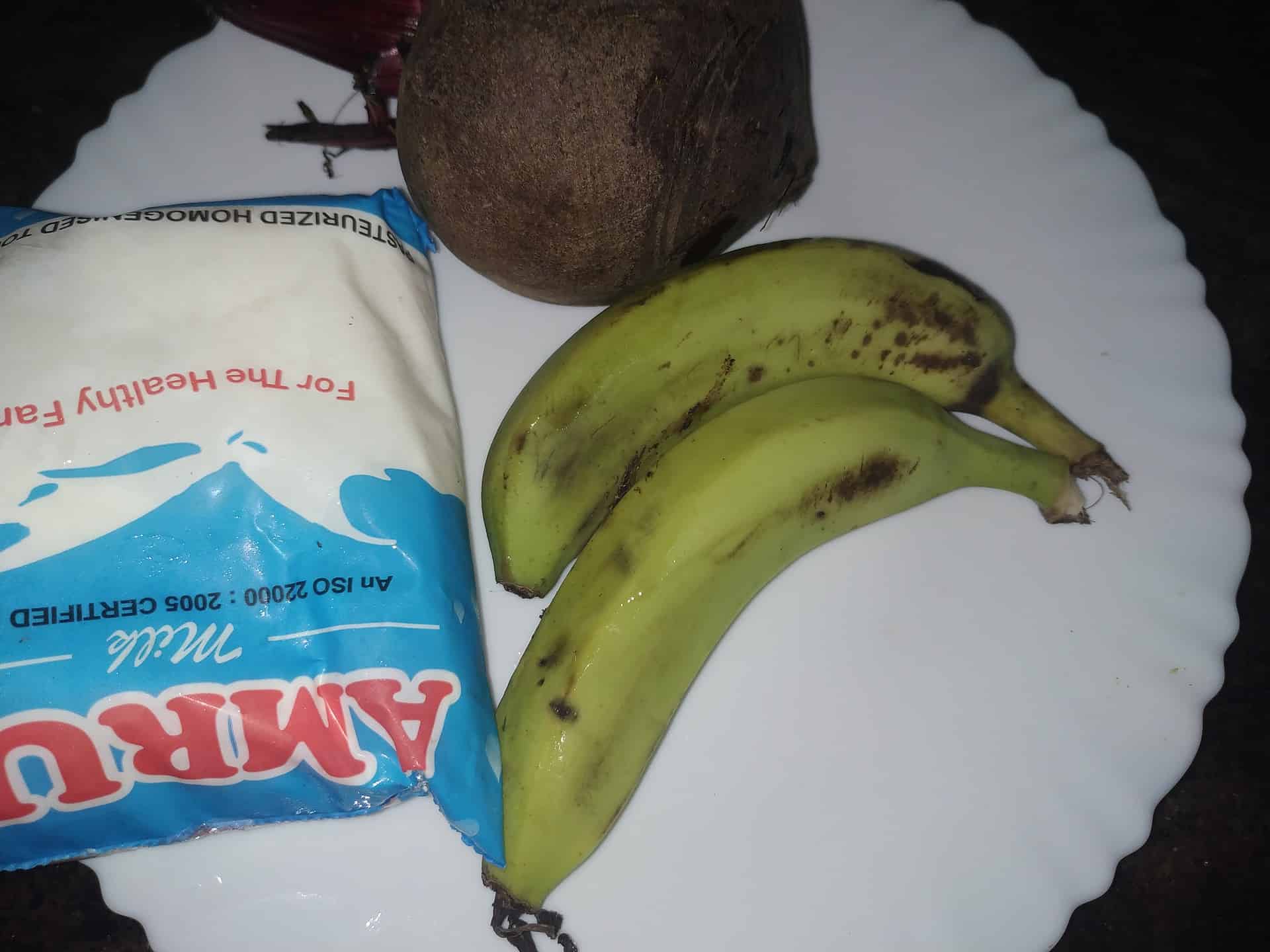 Robusta Beetroot Milkshake | Banana Beetroot Smoothie