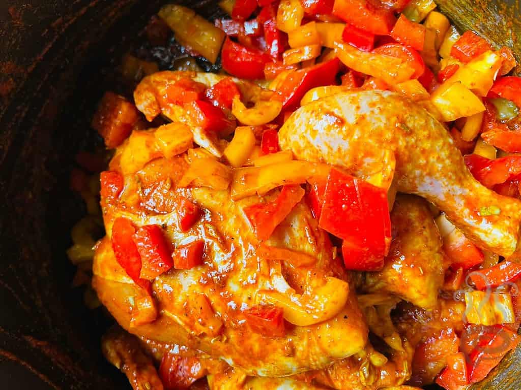 Capsicum Chicken | Simple and Easy Full Chicken Recipe