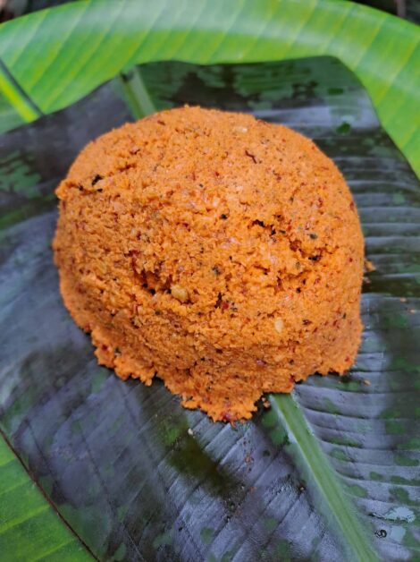 Thenga Manga Chammanthi | Coconut Mango Chutney