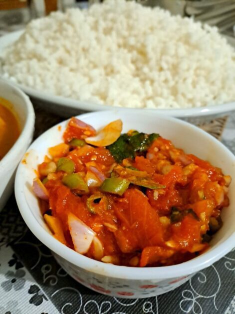 Tomato Chutney | Tomato Vorta Recipe - pachakam.com