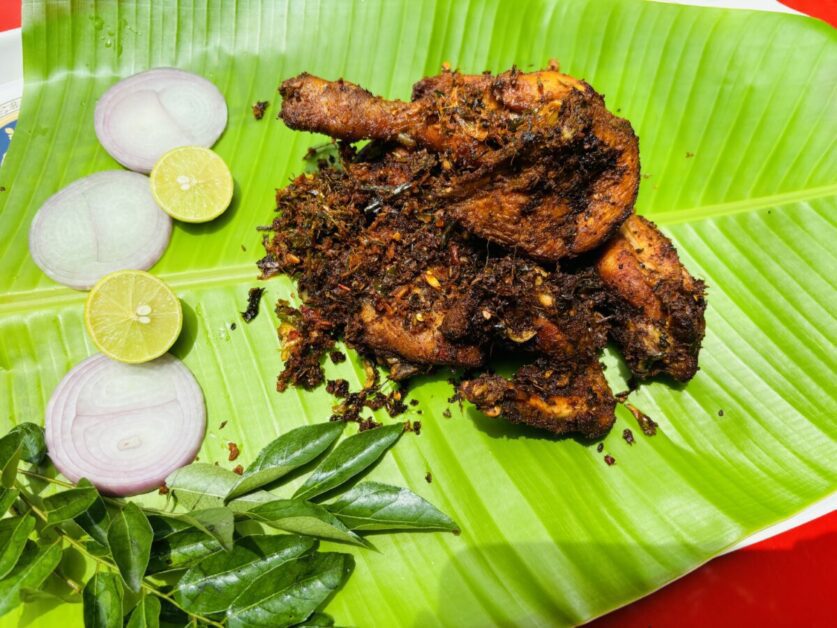 Vizhinjam Chicken Fry with Video Recipe - pachakam.com