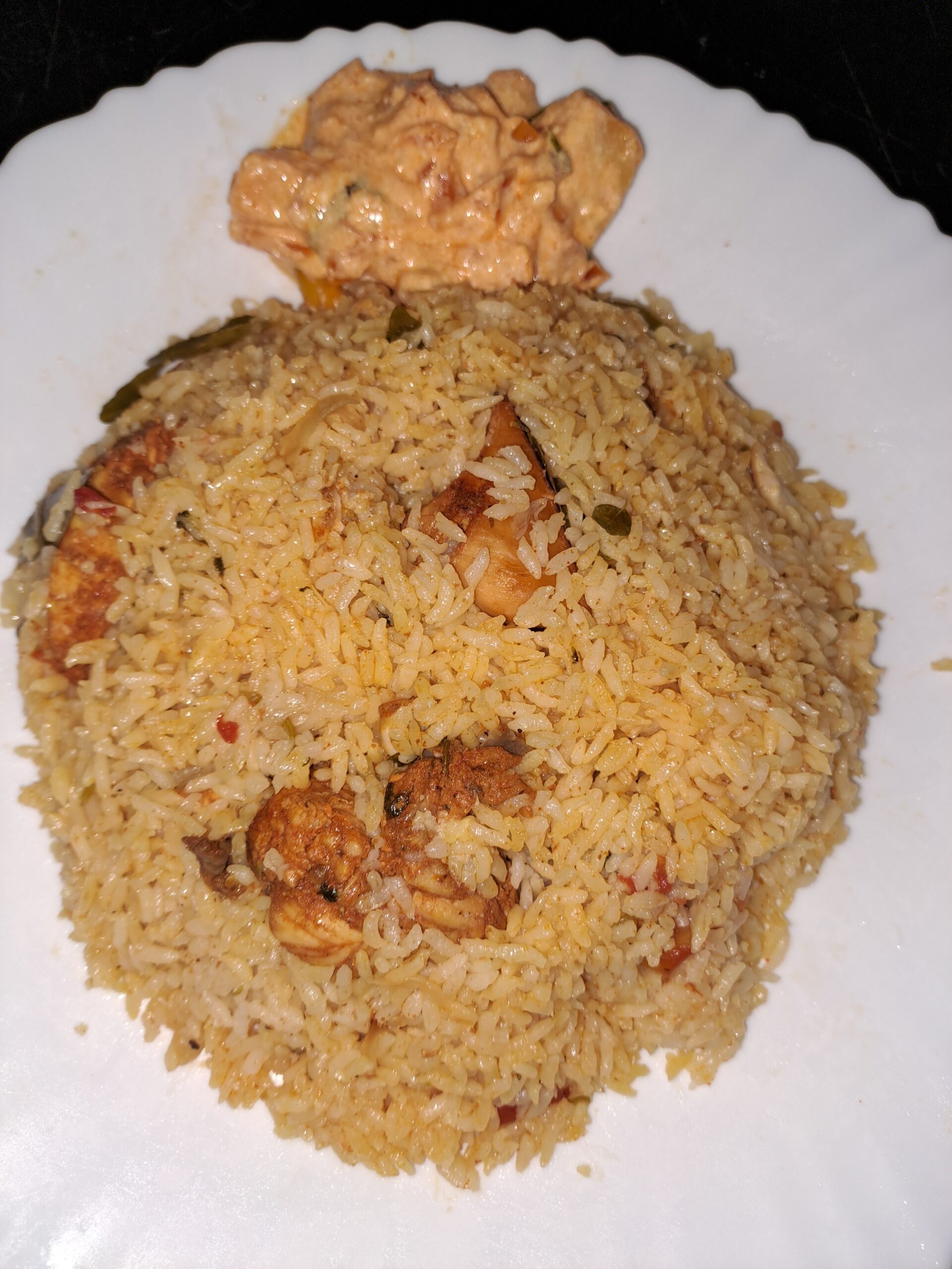 Easy Cooker Chicken Biriyani | One Pot Chicken Biriyani